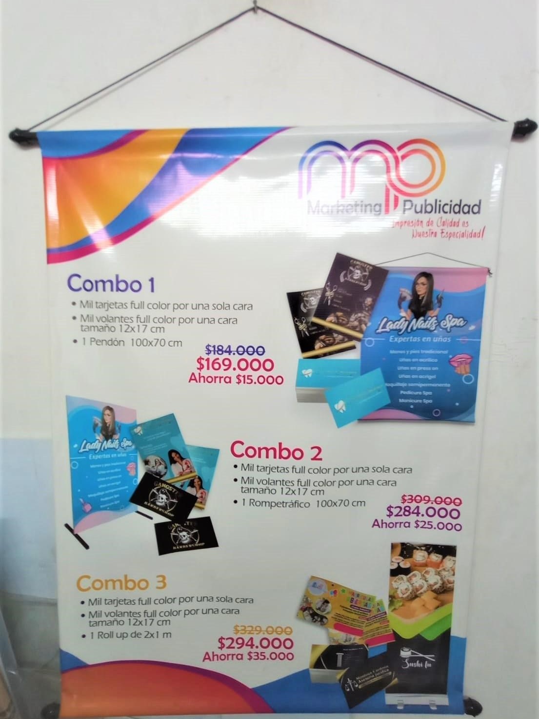 ᐅ Pendones y Portapendones Publicitarios en Cali